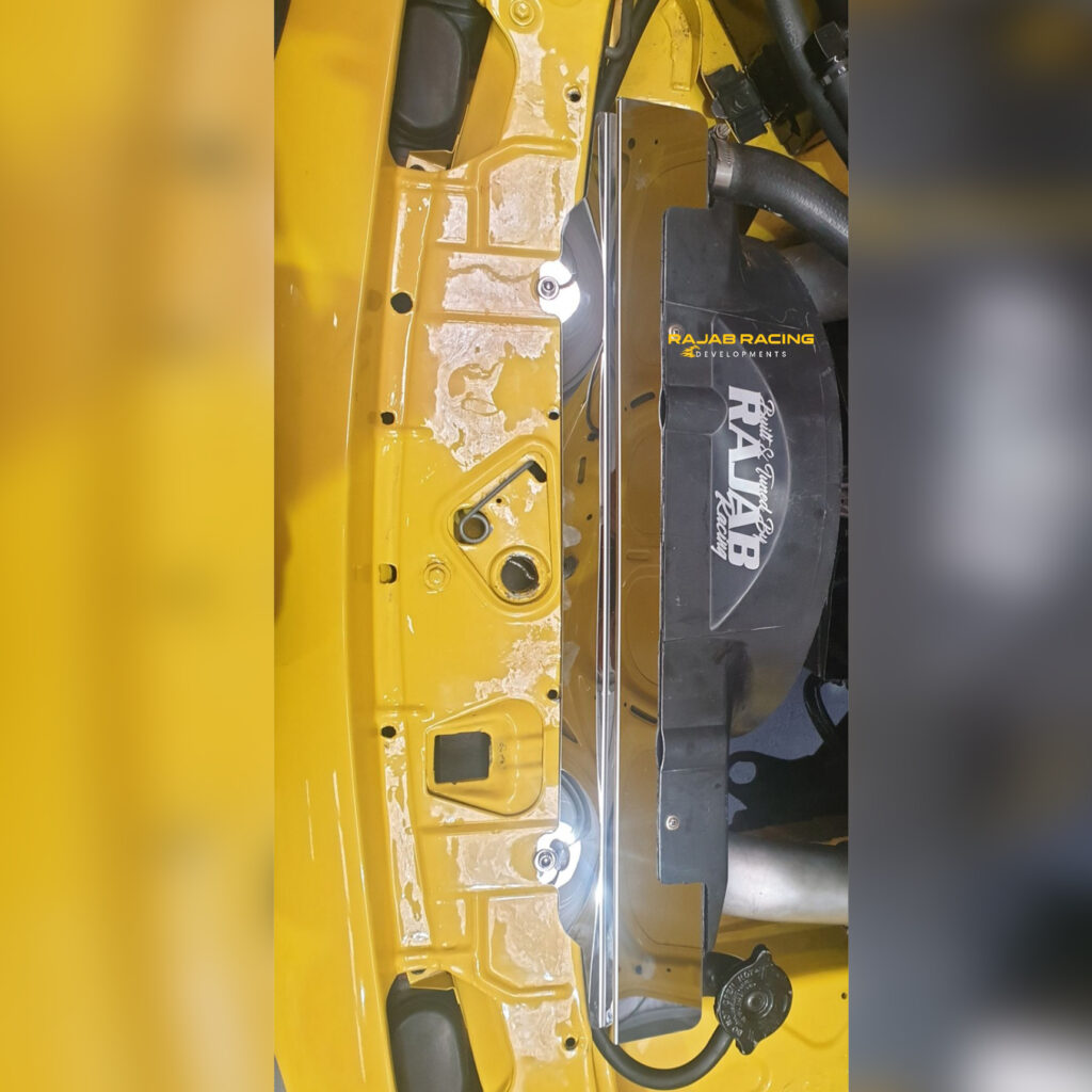 RRD VL Commodore Radiator Fill Panel - Rajab Racing Developments